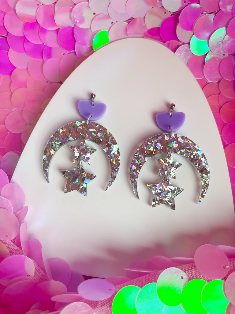 Hey Polly - Acrylic Statement Earrings Made in Australia