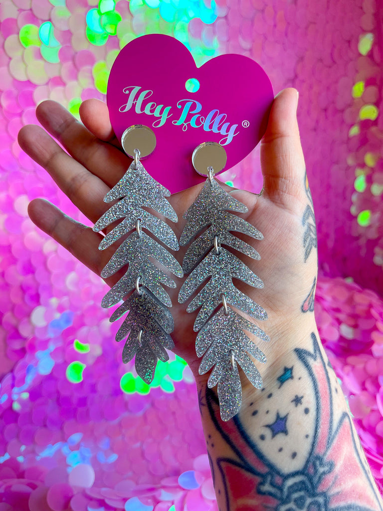 Hey Polly - Acrylic Statement Earrings Made in Australia